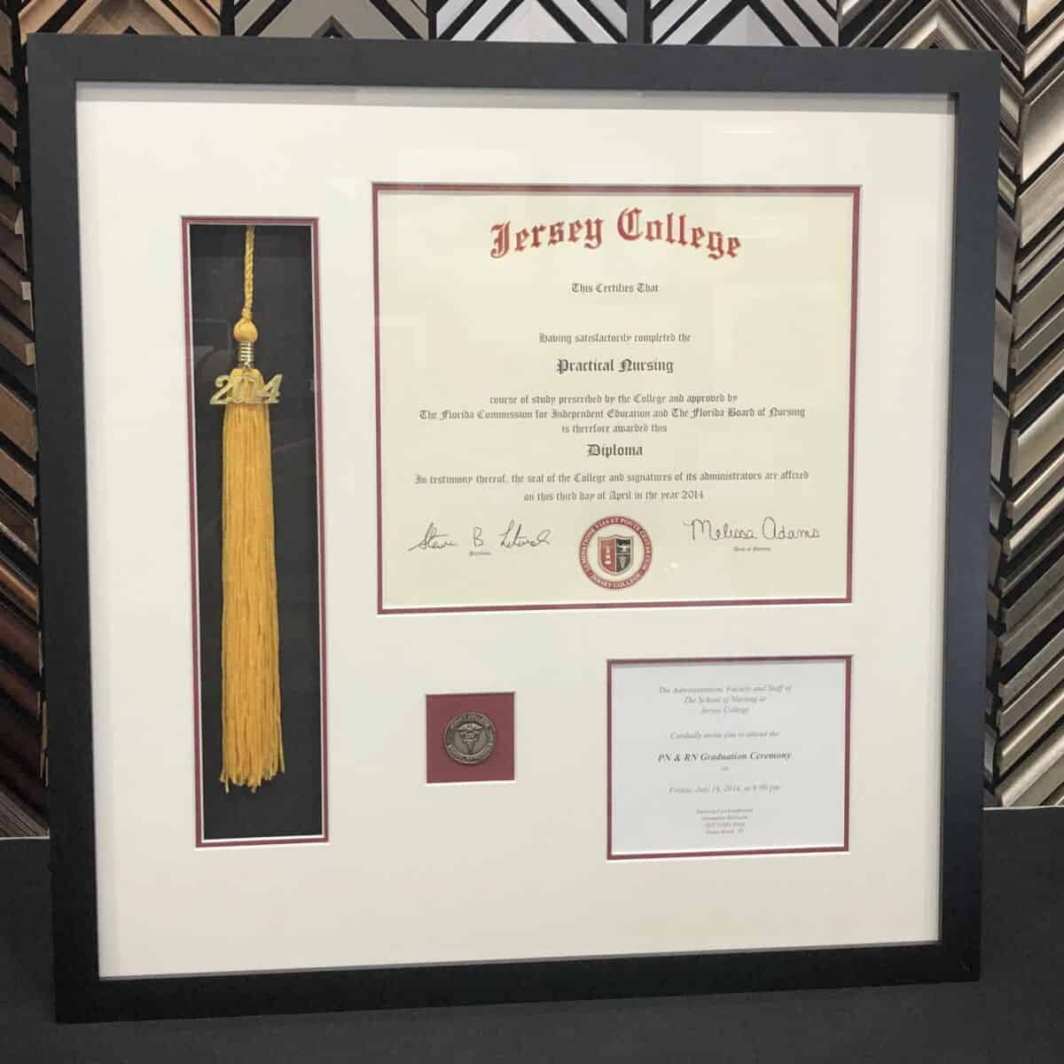 How To Frame Your Diploma To Last A Lifetime